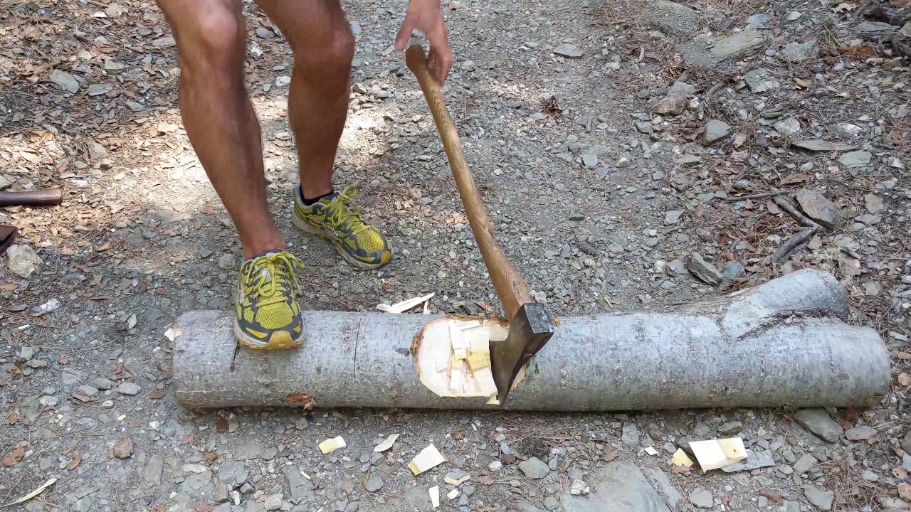 🌲🌲Como Usar un HACHA con SEGURIDAD para tus Salidas de BUSHCRAFT 🌲🌲 ...