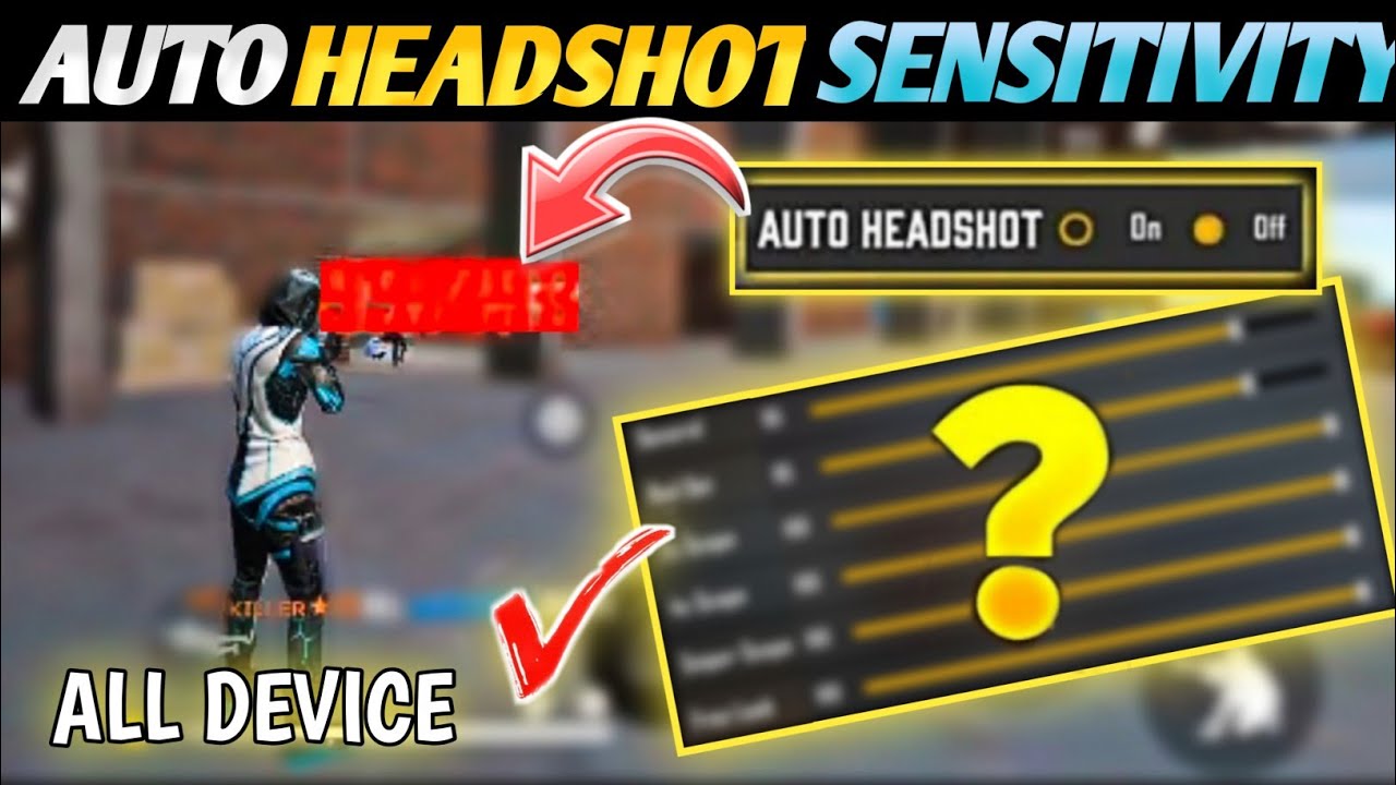 Best Sensitivity Setting For One Tap Headshot | After Update Best ...