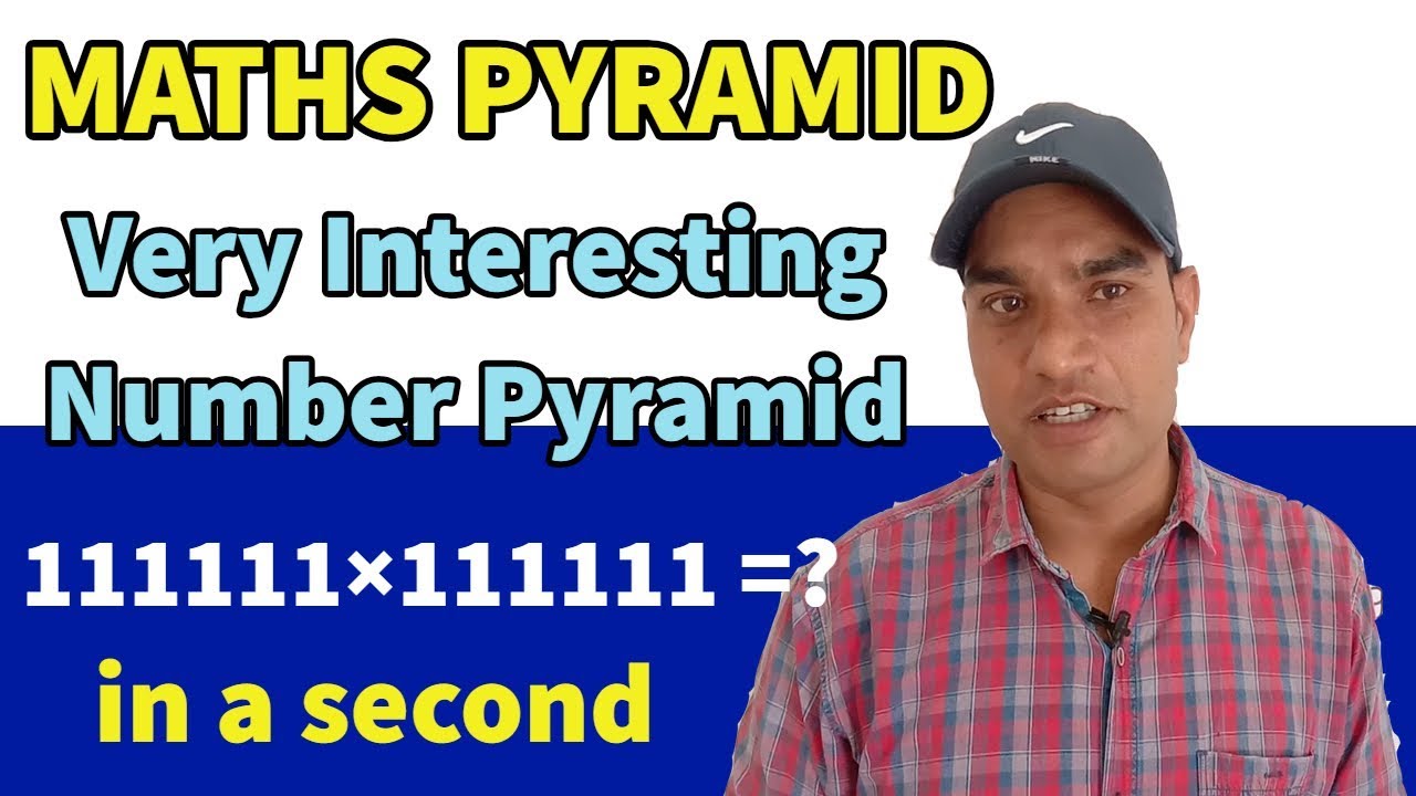 Number Maths Pyramid | Very Interesting Calculation | Math Trix - YouTube