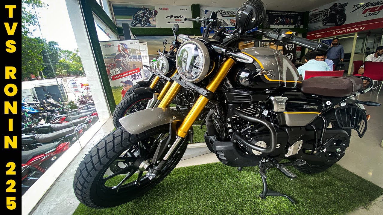 New TVS Ronin 225 TD | Top Model | Detail Walkaround - YouTube