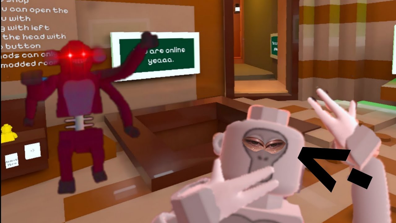 I play brick tag but scary - YouTube