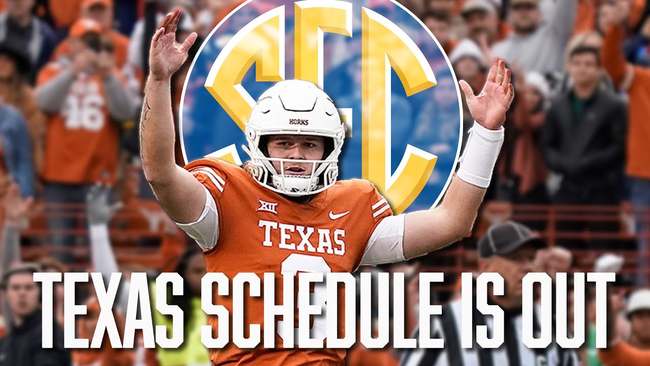 Texas' First Look at SEC Includes Georgia, Florida, and A&M, How Many ...