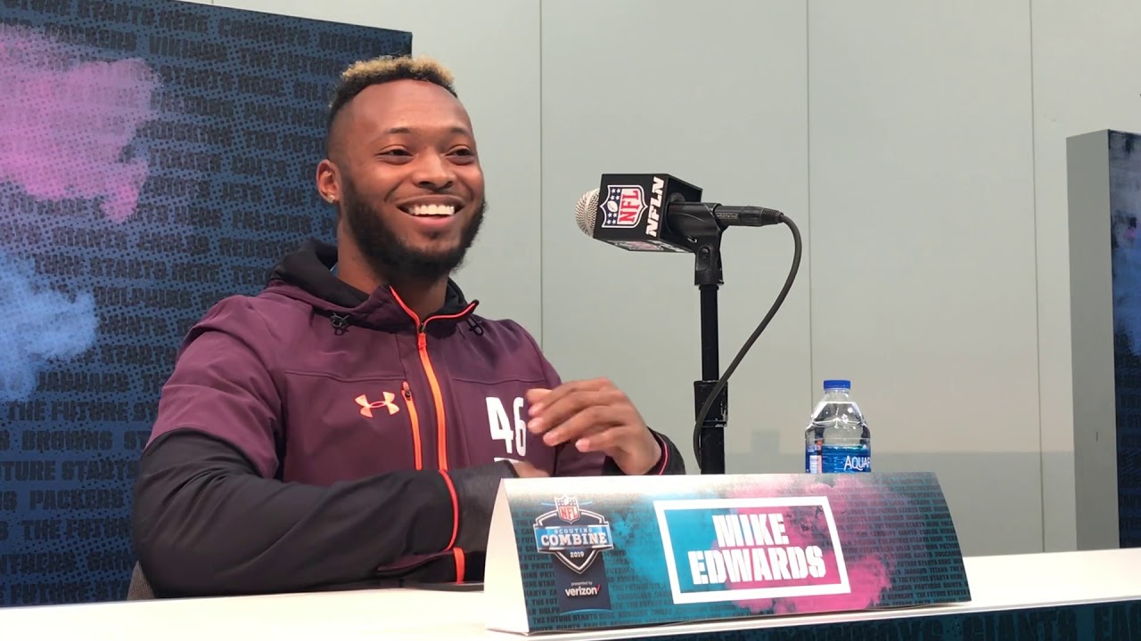 Mike Edwards at the NFL Combine - YouTube