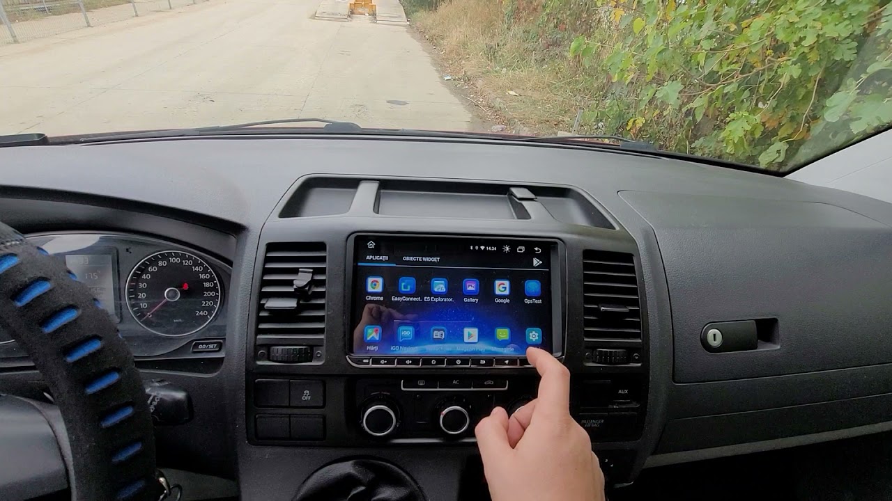 Navigatie GPS Dedicata VW Volkswagen Transporter T5 T6 camera de ...