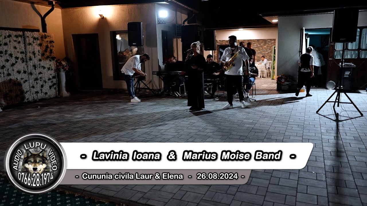 Cununie civila Laur & Elena - 4 - Lavinia Ioana & Marius Moise Band ...
