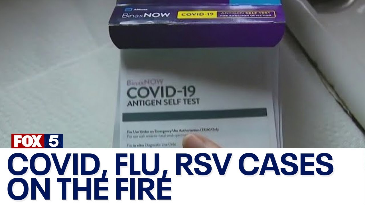 COVID, flu, RSV cases on the fire - YouTube