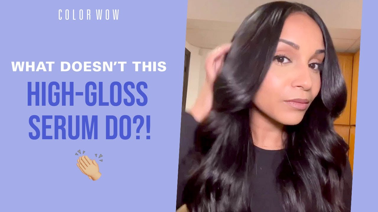 Get Frizz-Free Shine With Pop And Lock Gloss Serum - YouTube