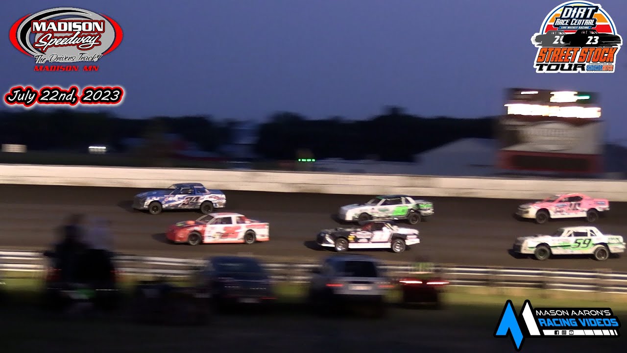 Madison Speedway WISSOTA Street Stock A-Main (DRC Street Stock Tour) (7 ...
