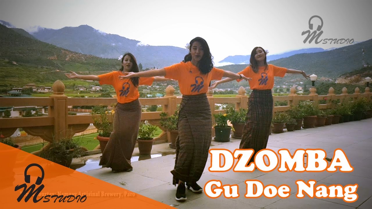 DZOMBA - Gu Doe Na by Dechen Yangzom Dema | Dzongkha Zumba Bhutan - YouTube
