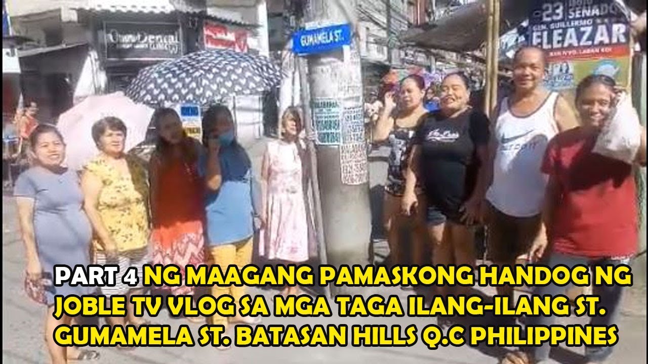 PART 4 NG MAAGANG PAMASKONG HANDOG NG JOBLE TV VLOG - YouTube