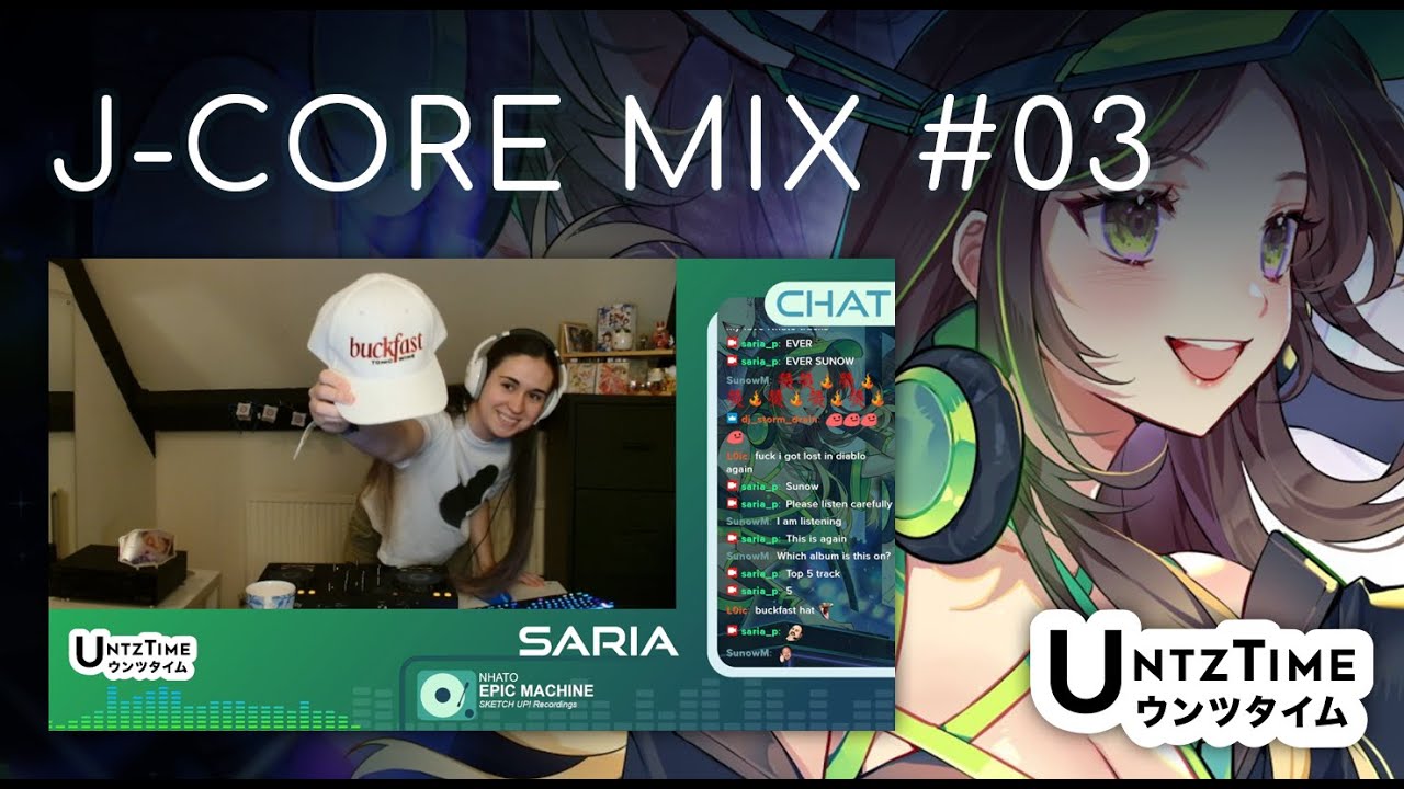 J-CORE_MIX#03 - J-CORE, UK HARDCORE, EDM, RAVE - DJ SARIA - YouTube