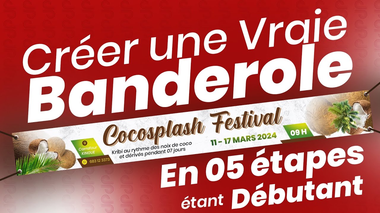 05 étapes pour créer une banderole percutante étant débutant partie ...