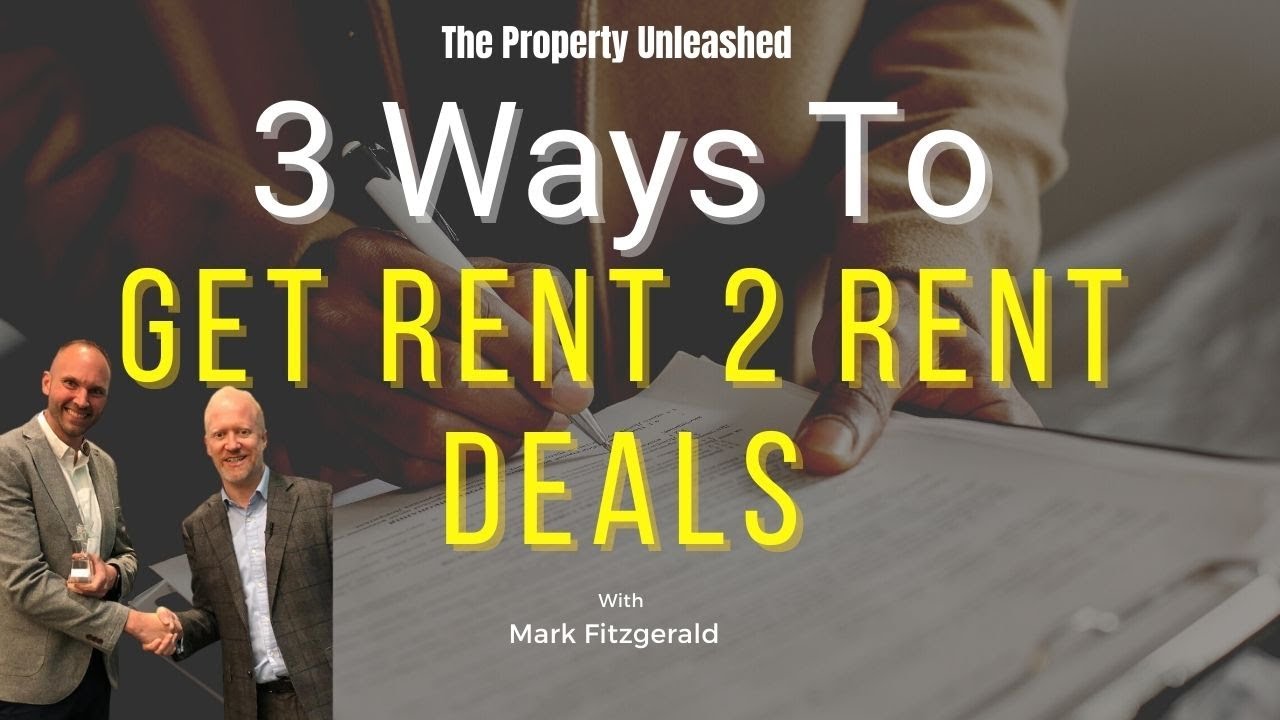Great Ways To Do Rent To Rent Property Deals - YouTube