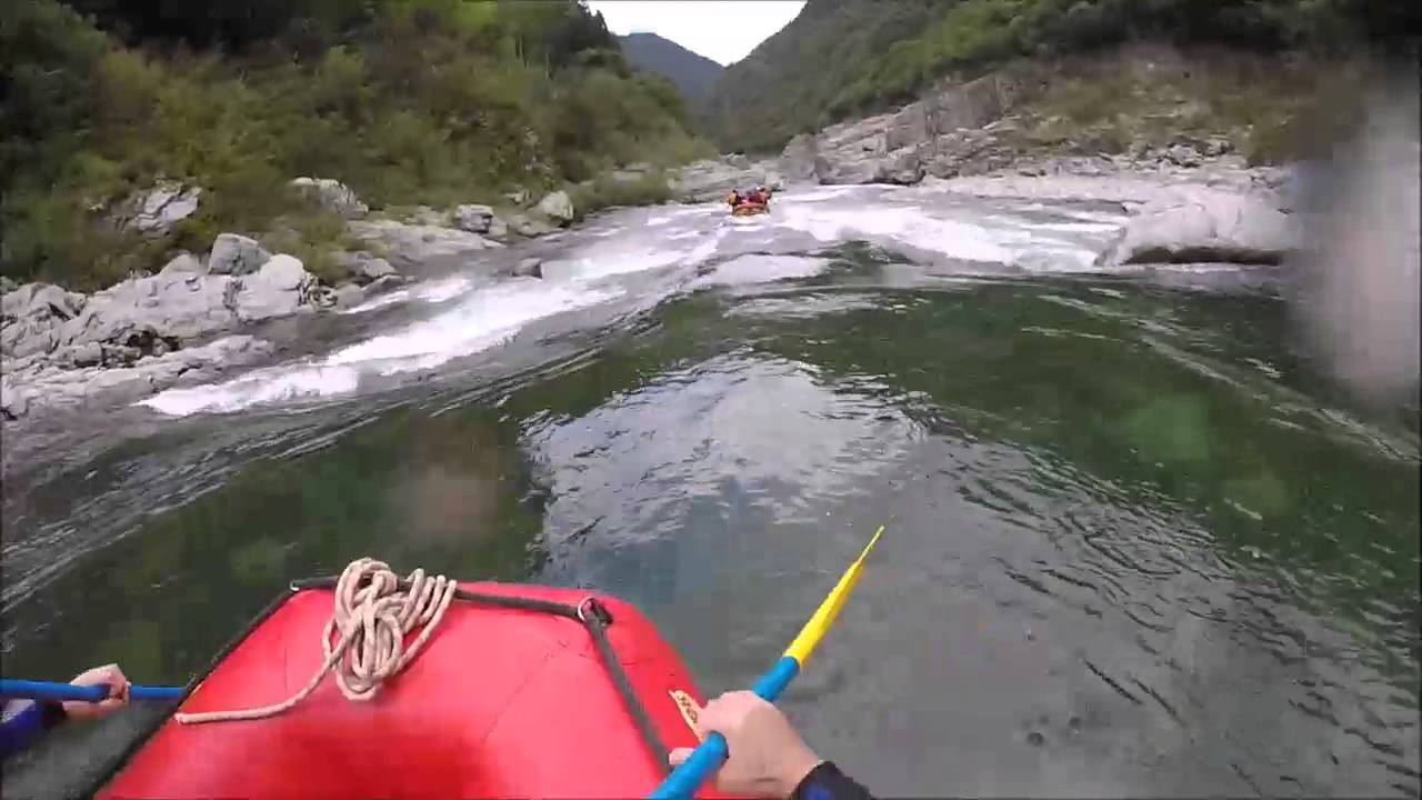 Rafting Yoshino River - YouTube