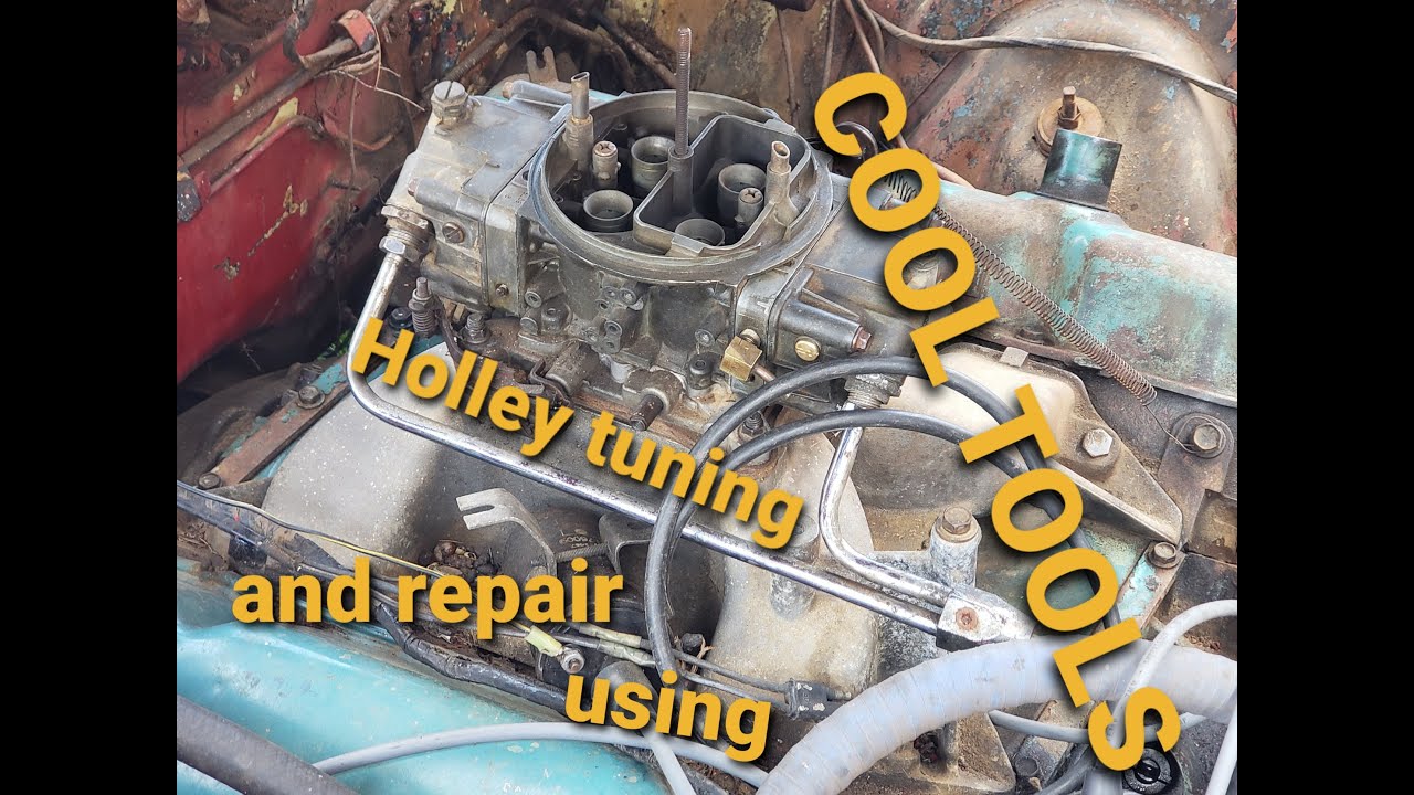 Holley carburetor cool tools - YouTube