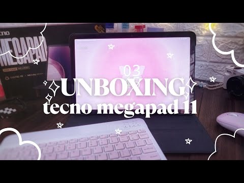 unboxing TECNO MEGAPAD 11 🛍️