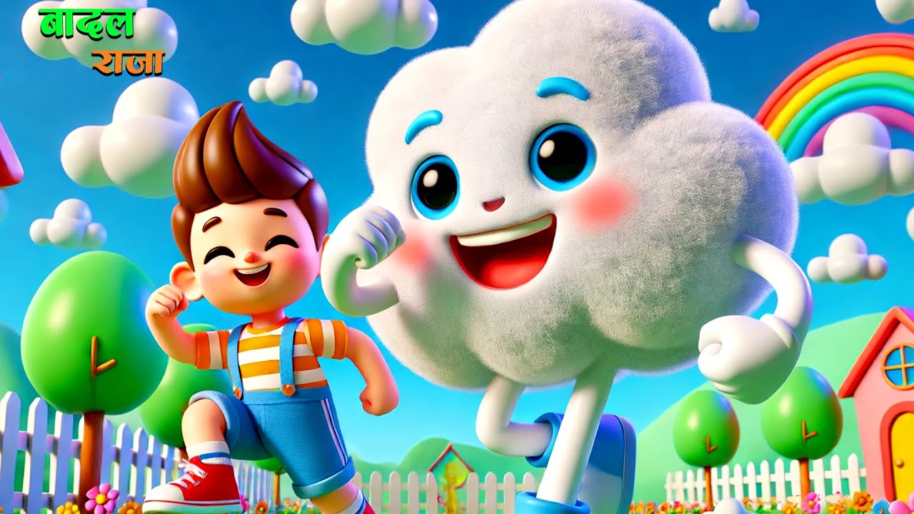 Barish Aayi Cham Cham Cham | Hindi Poems | Hindi Rhymes For Children ...