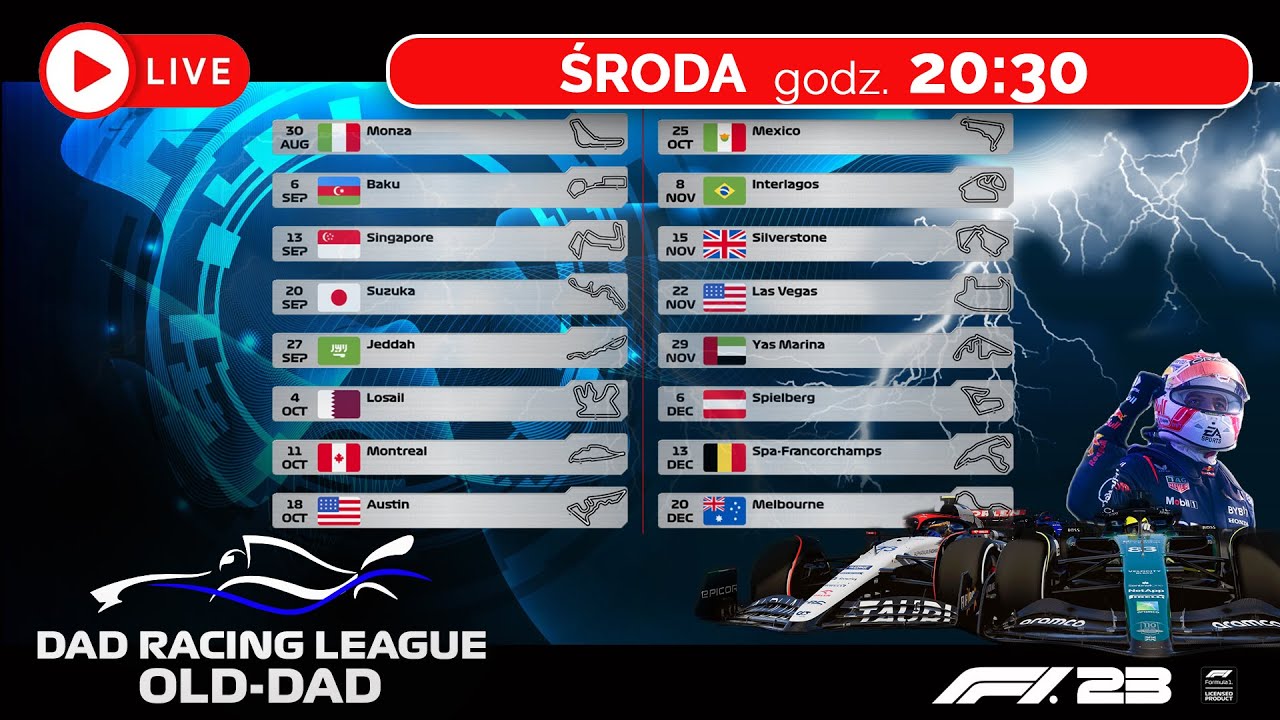 DAD Racing League | OLD-DAD Sezon V | GP AUSTIN - YouTube