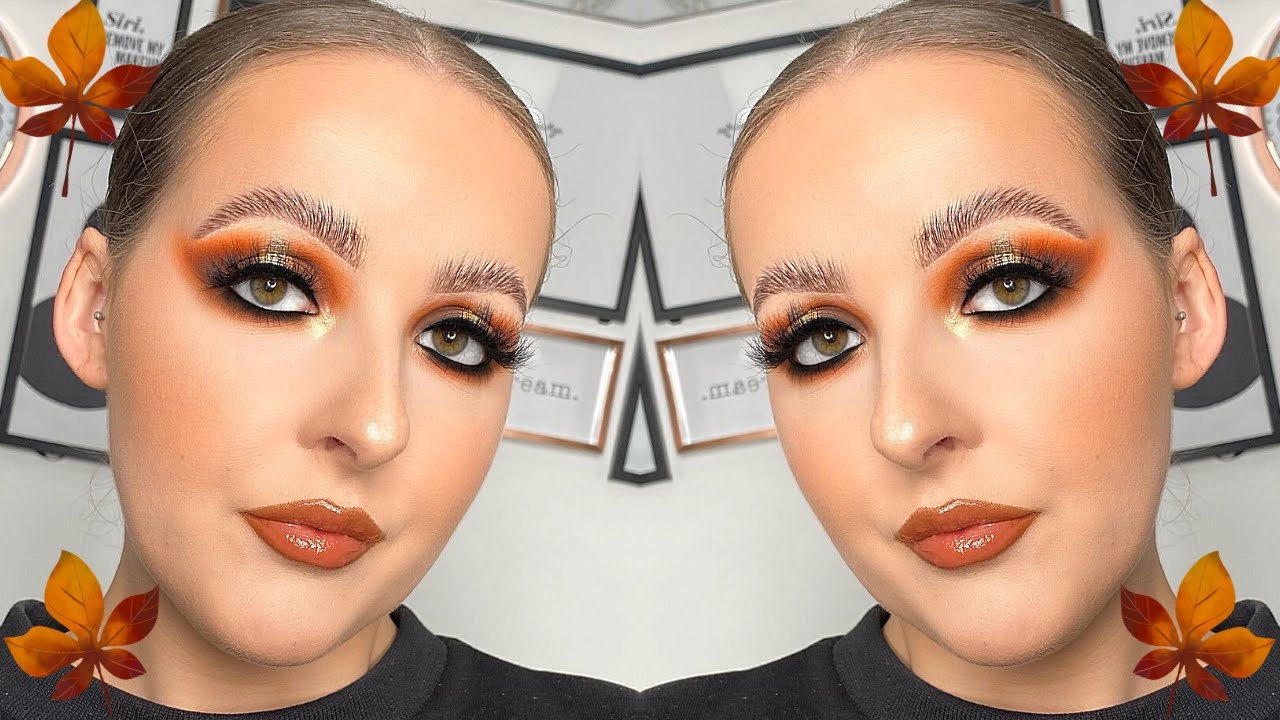 DARK AUTUMN MAKEUP TUTORIAL - YouTube
