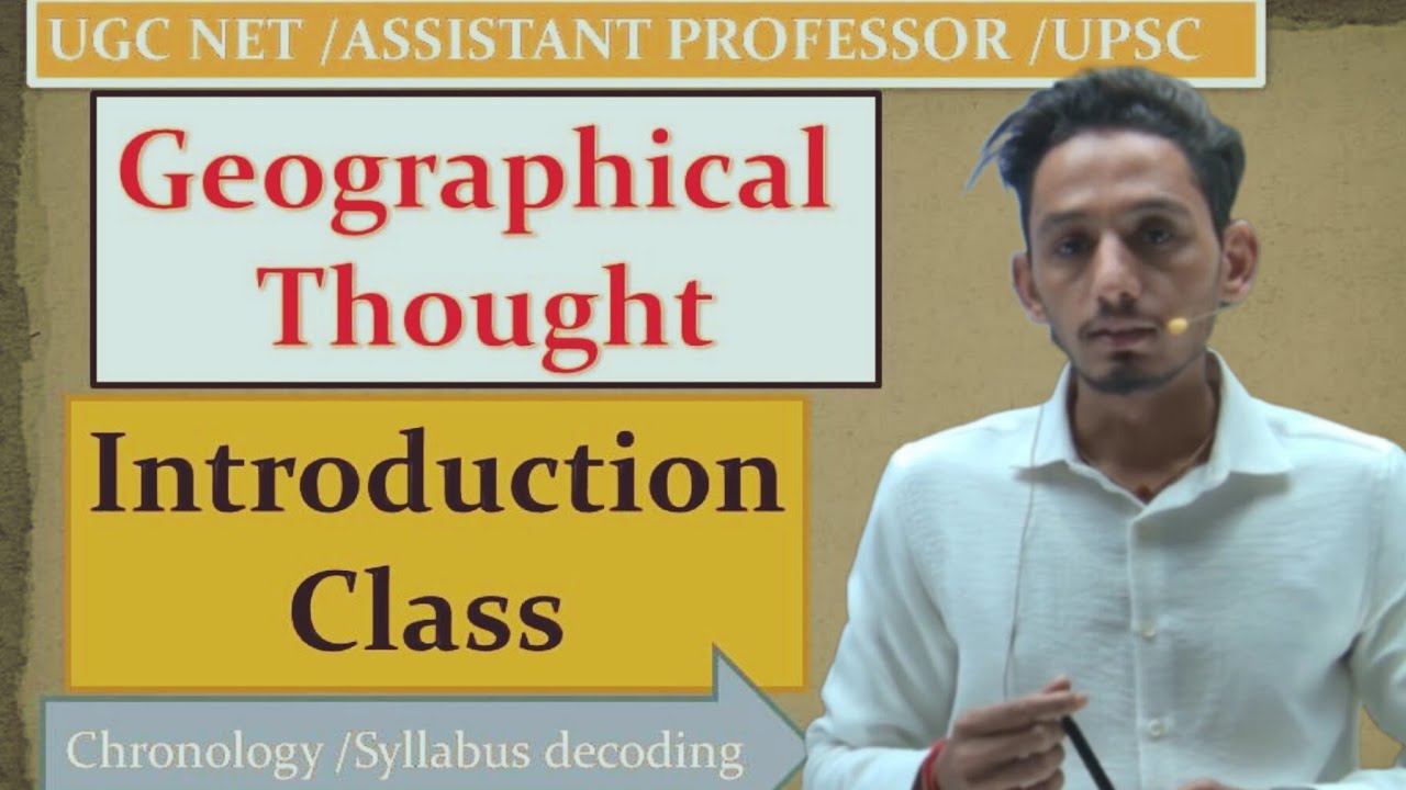 geographic thought introduction class || historical background ...