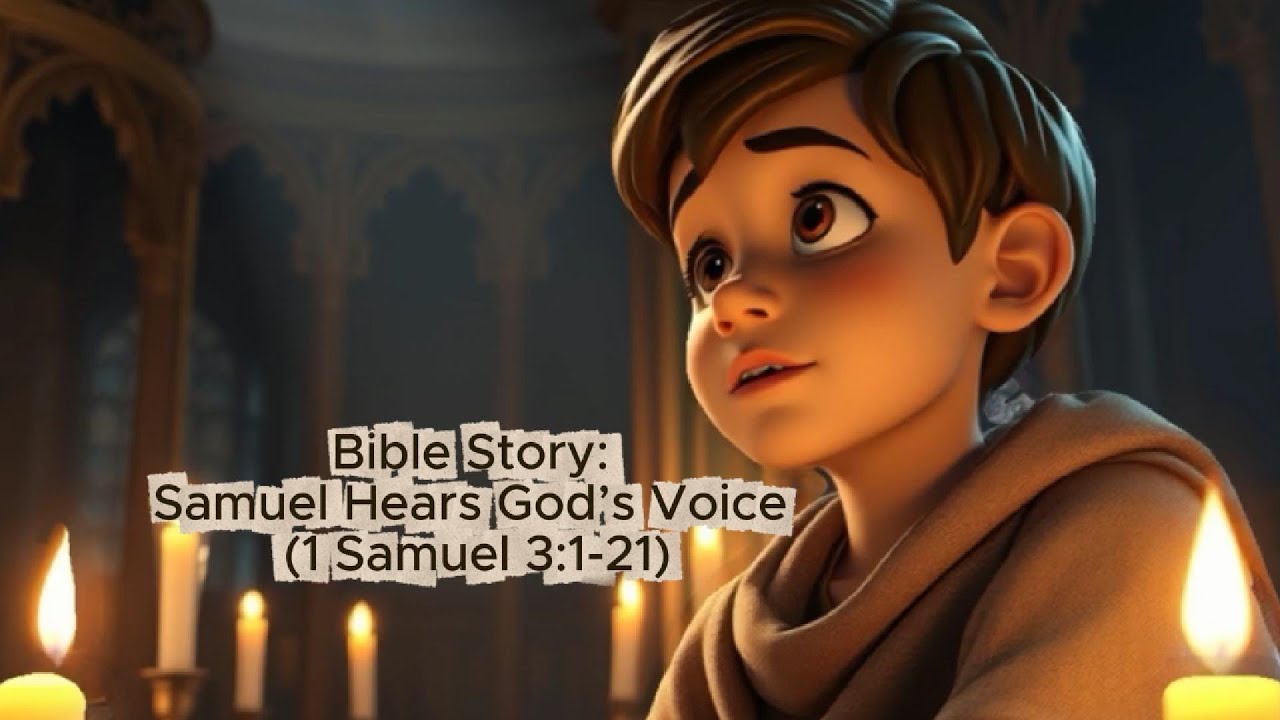Samuel Hears God's Voice 1 Samuel 3:1-2, Bible Story for Kids - YouTube