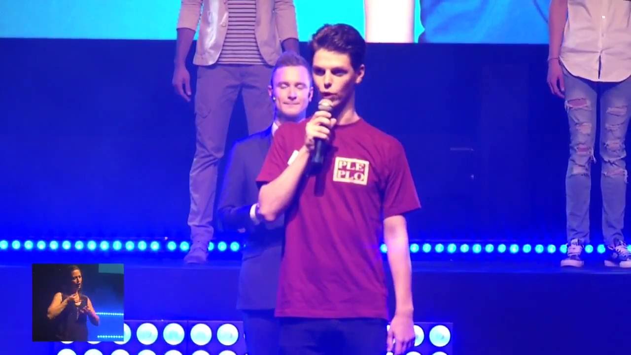 LIVE Finale Show Mr Gay Belgium 2016 Ignace Chiro PlePlo - YouTube