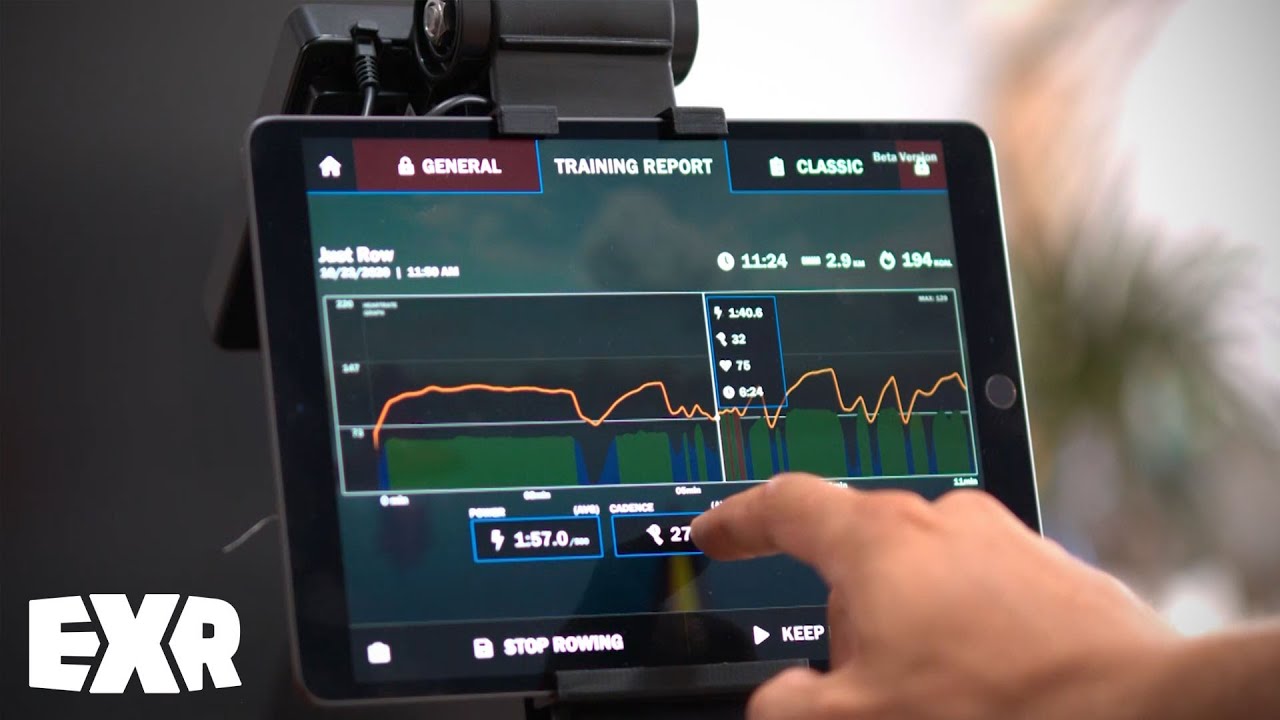 EXR | Make indoor rowing fun! - YouTube