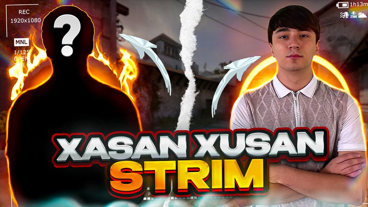 EGIZAGIM BILAN SAVMESNI STRIM XASAN VA XUSAN - YouTube