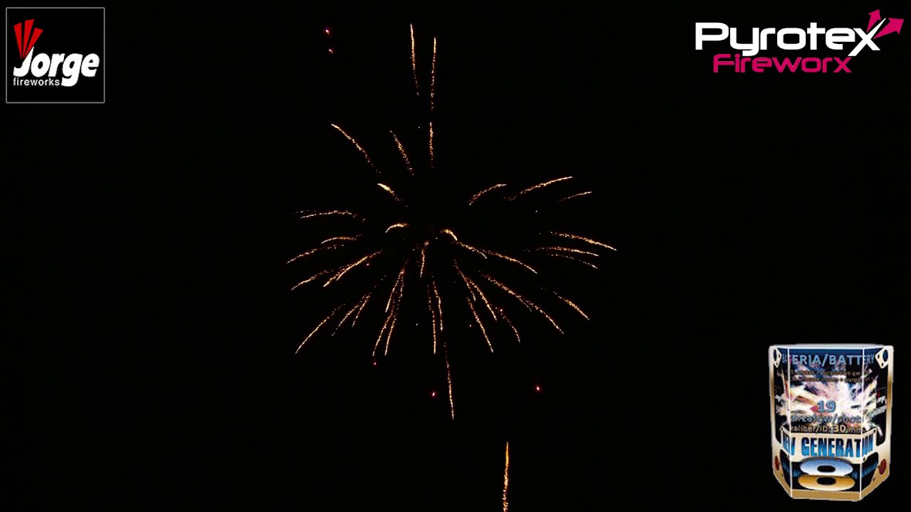 Jorge Fireworks - New Generation 8 - JW38 - YouTube