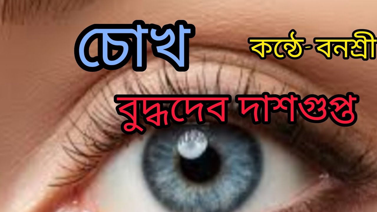 চোখ// কবি- বুদ্ধদেব দাশগুপ্ত// কণ্ঠে- বনশ্রী// বাংলা কবিতা//CHOKH ...