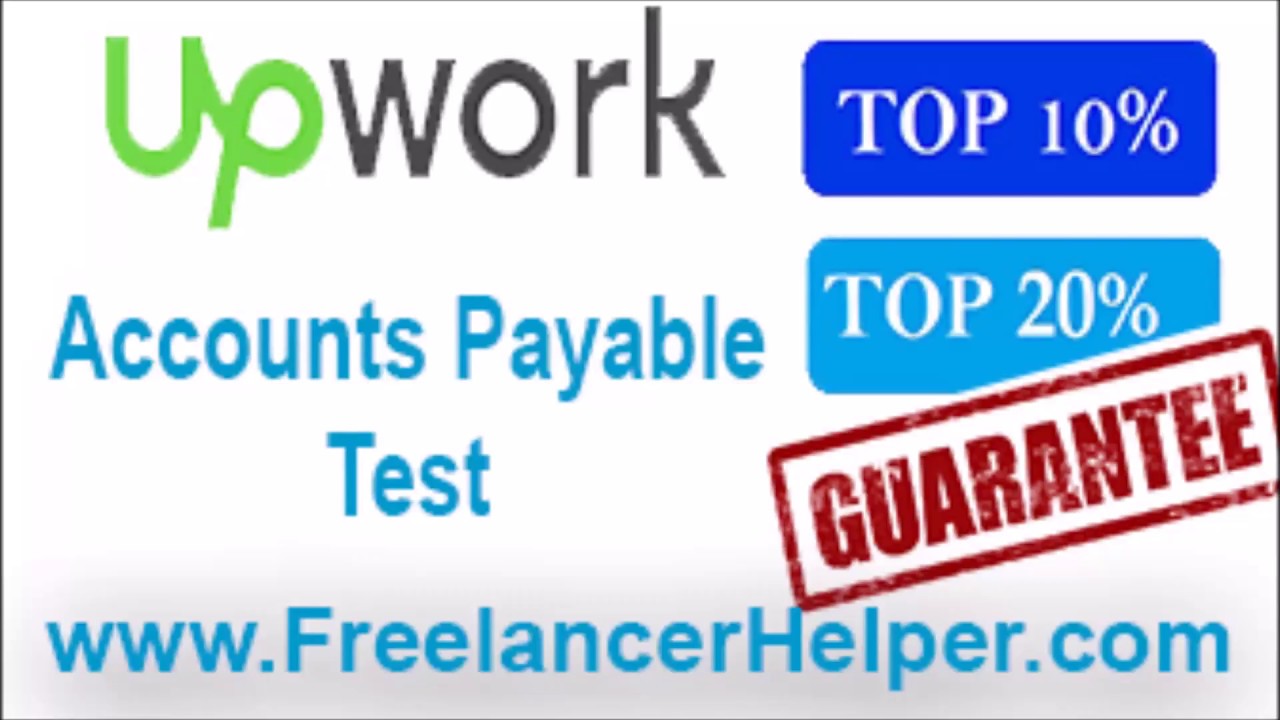 Pass Upwork Accounts Payable Test answers-TOP 10% - YouTube