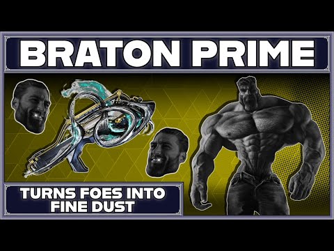 WARFRAME | BRATON PRIME INCARNON THE CHAD BUILD GUIDE! 2025 BUILD