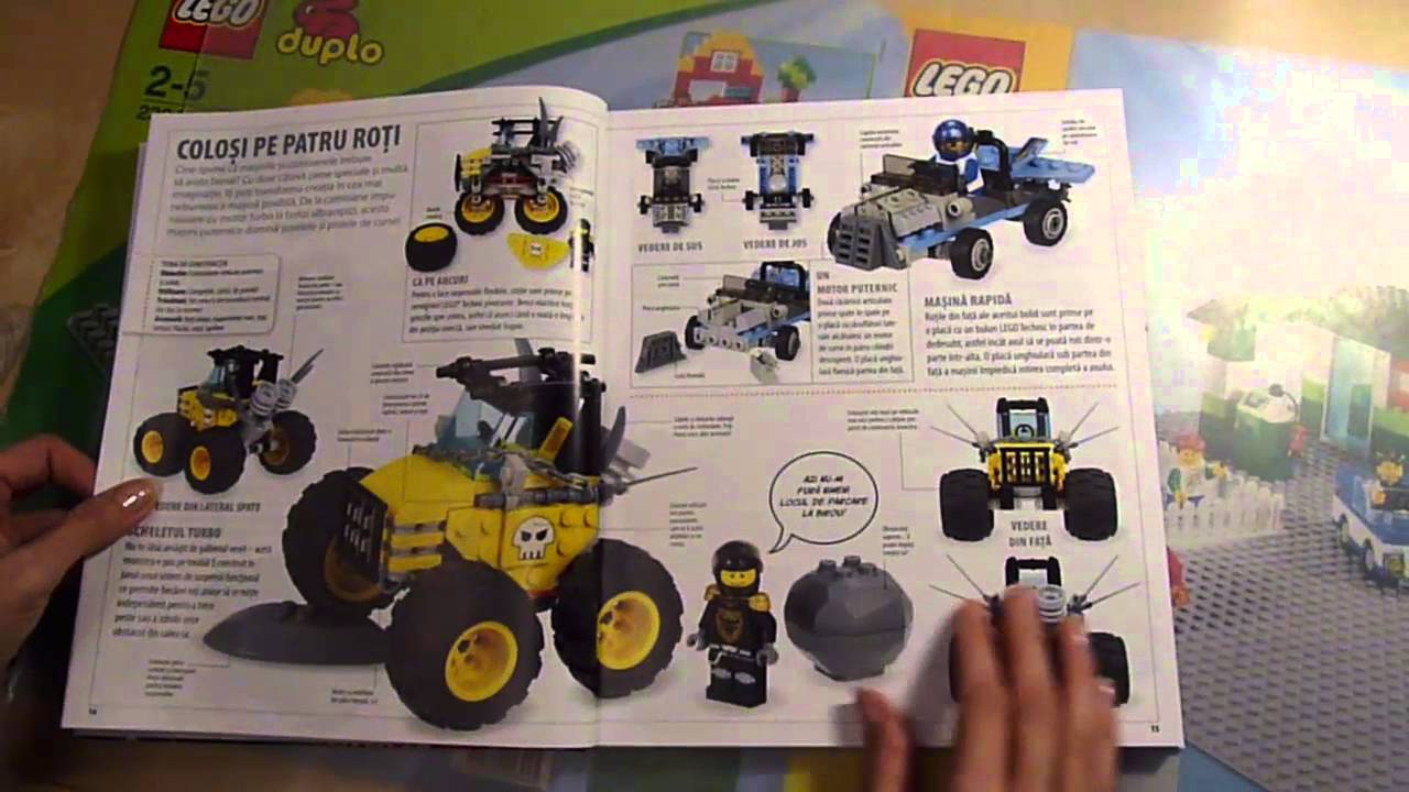 Cartea cu 500 de idei de construit LEGO - YouTube