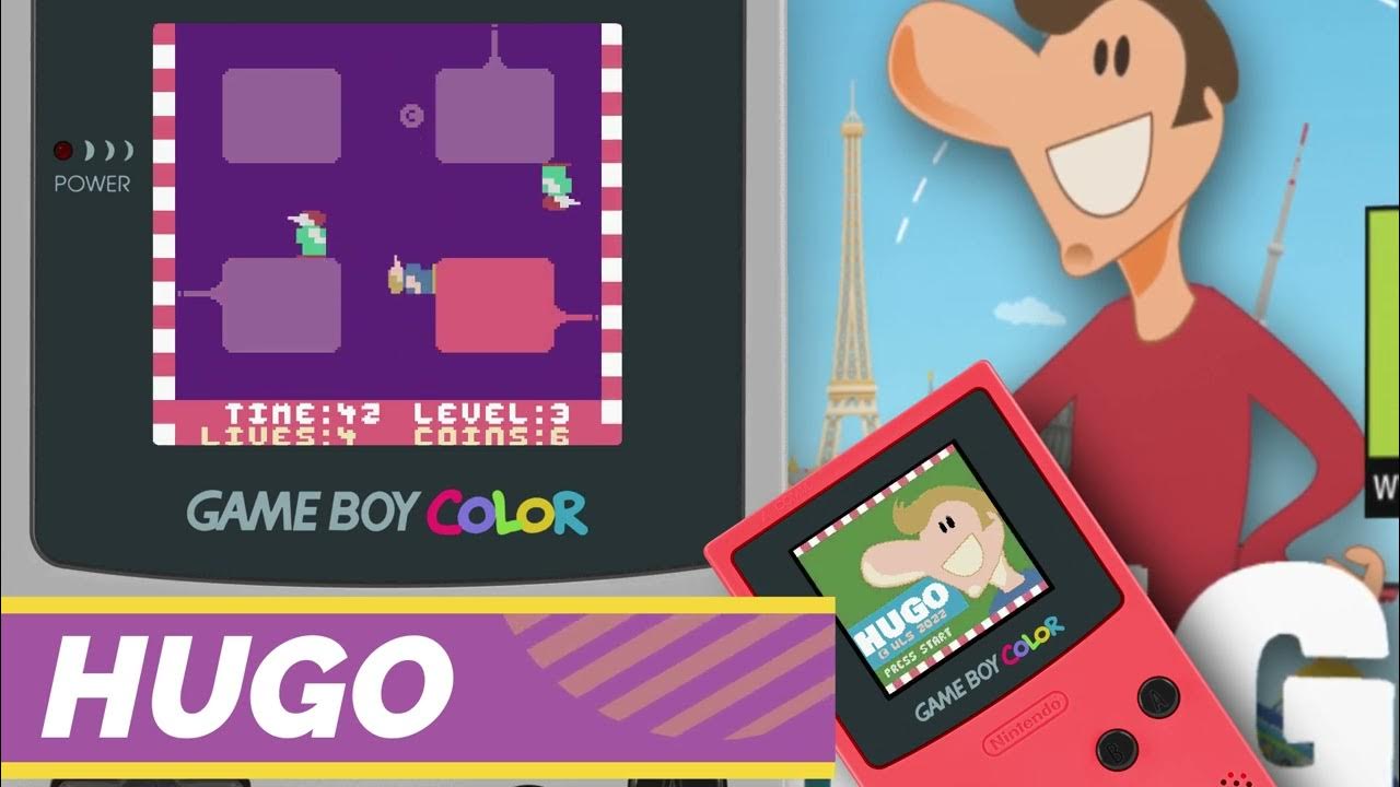Hugo - Gameboy Color (20 sec short gameplay video) - YouTube