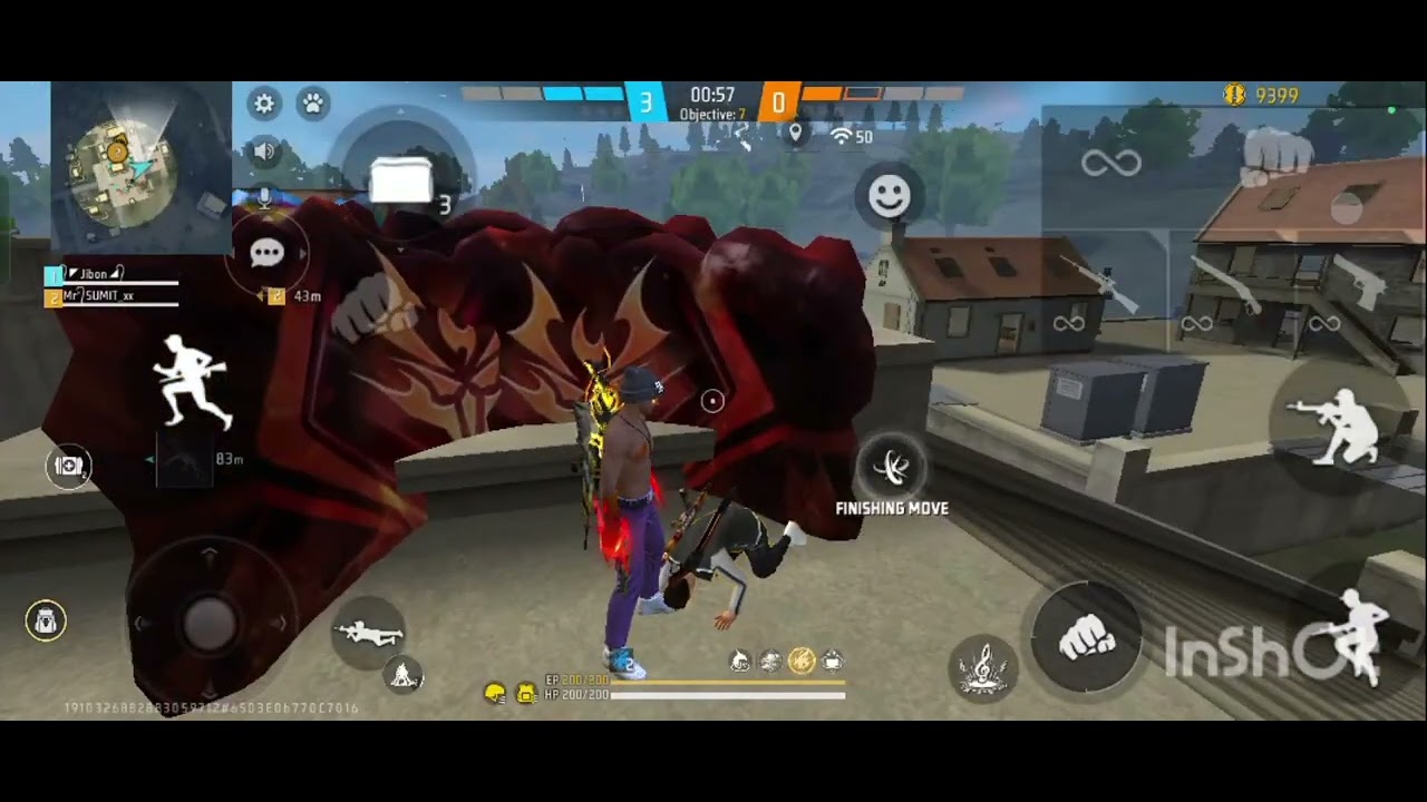 free fire ax only headshot 👺#freefire # ...