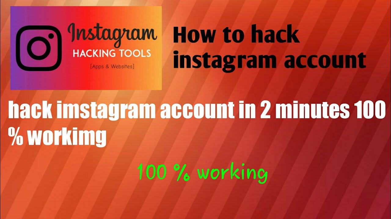 How to hack instagram id - YouTube