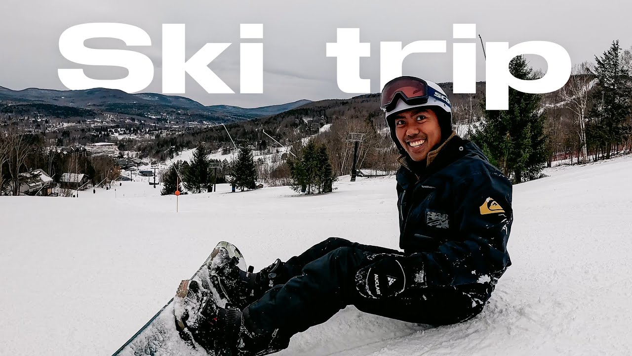 I tried snowboarding AGAIN… 🏂 ️ - YouTube