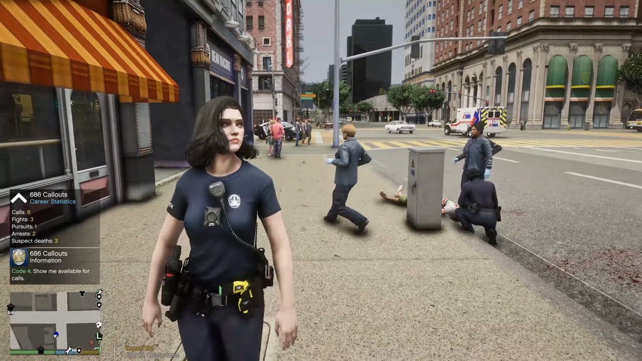 Gta 5 LSPDFR Playing As A LAPD Metro Female Officer - Explorer City ...