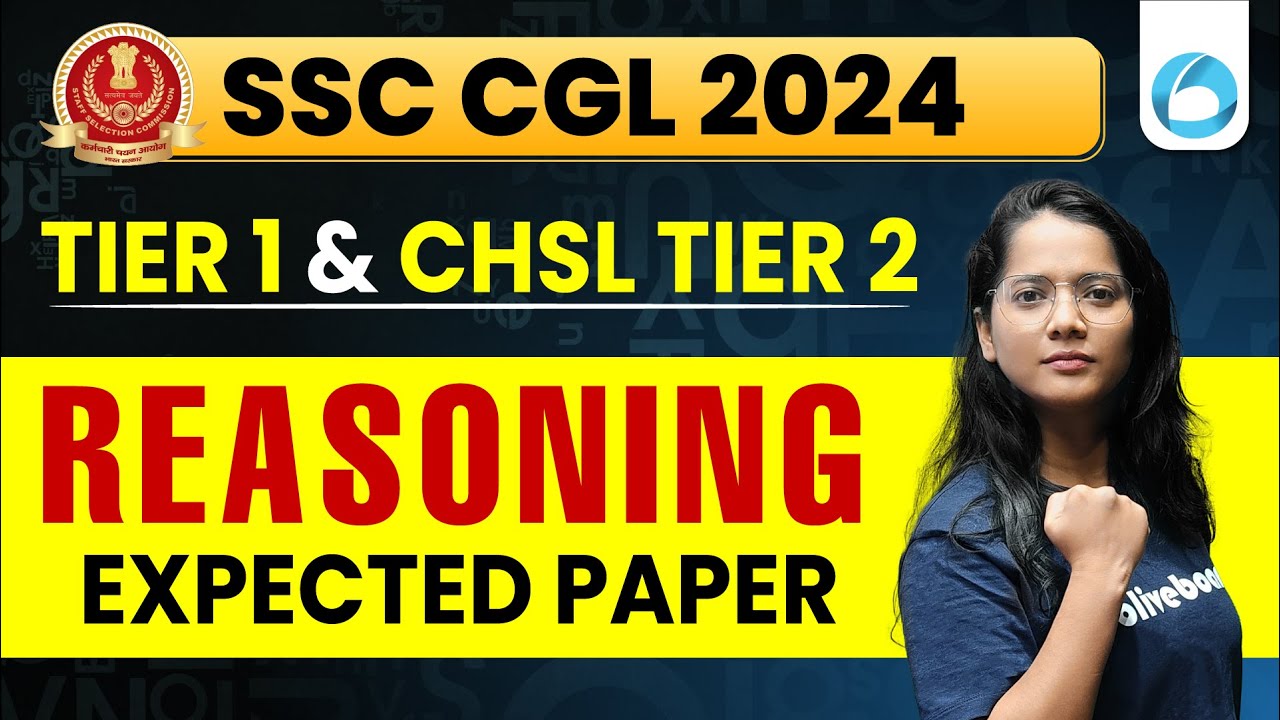 SSC CGL / CHSL 2024 Reasoning Expected Paper | Paper - 4 | SSC CGL 2024 ...