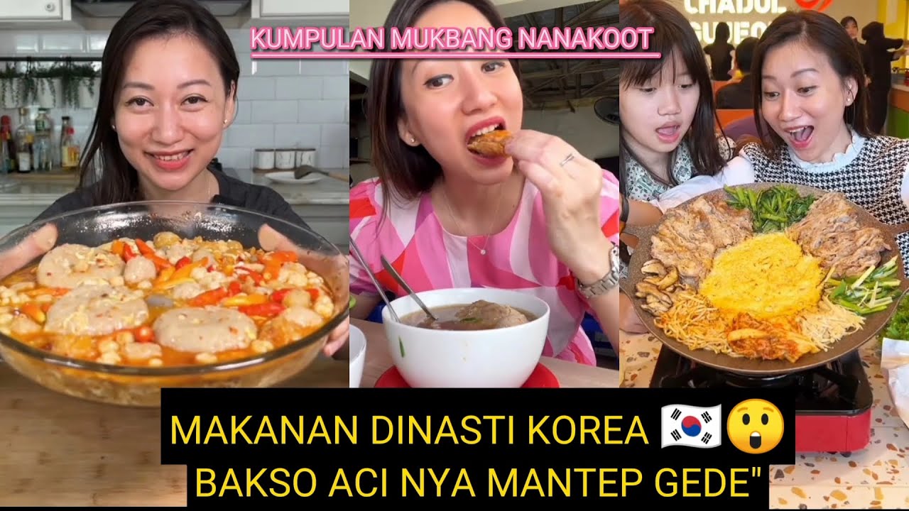 KUMPULAN TIKTOK NANAKOOT REVIEW MAKANAN I MAKANAN DINASTI JOESEON🇰🇷 ...