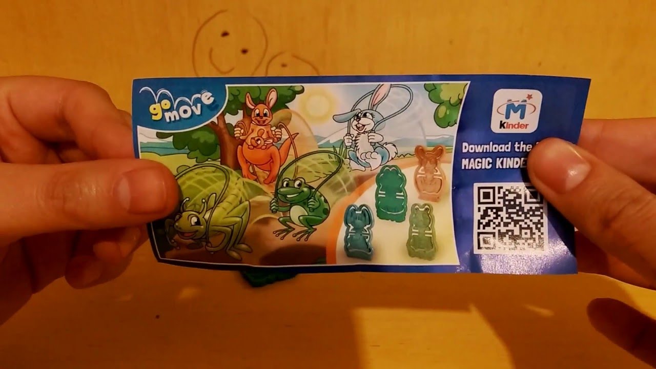 Kinder Surprise Egg Unboxing - Gomove - Frog Rope Jumper - YouTube