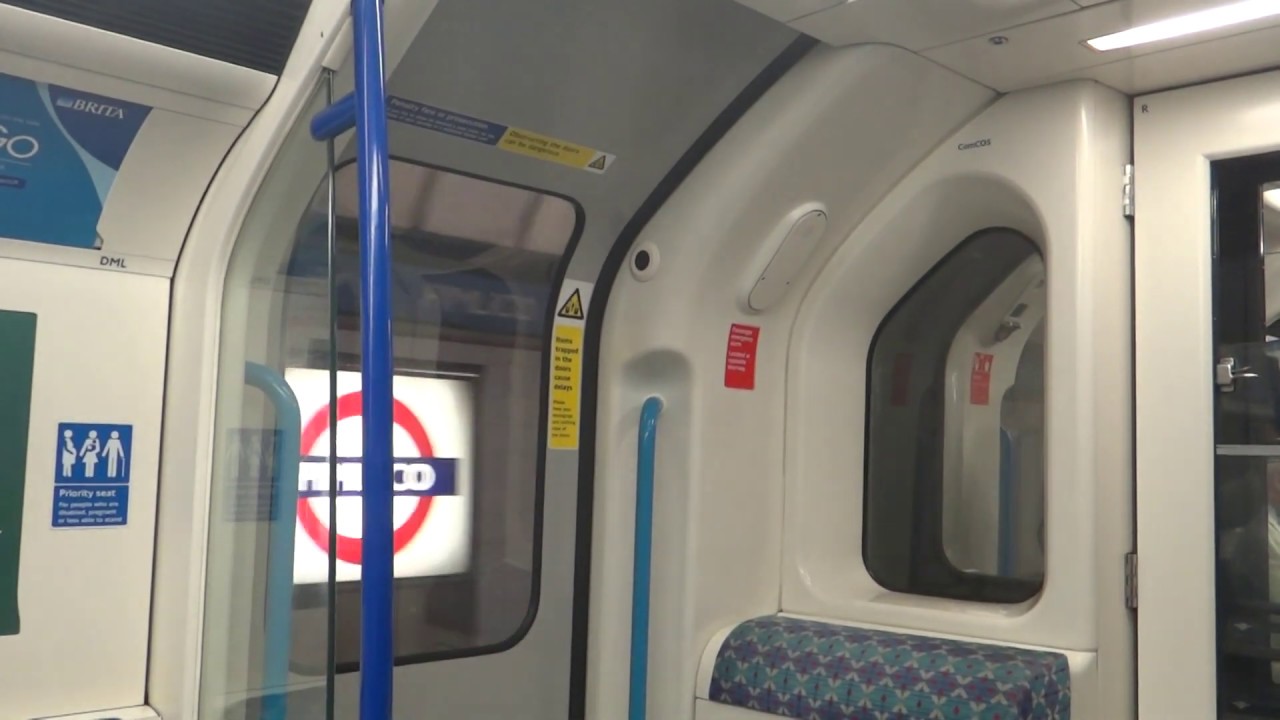 London Underground 2009 Stock - Pimlico to Victoria (Victoria Line ...