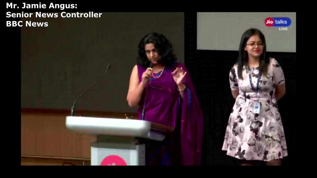 JioTalks for Mr. Jamie Angus: Senior News Controller, BBC News - YouTube