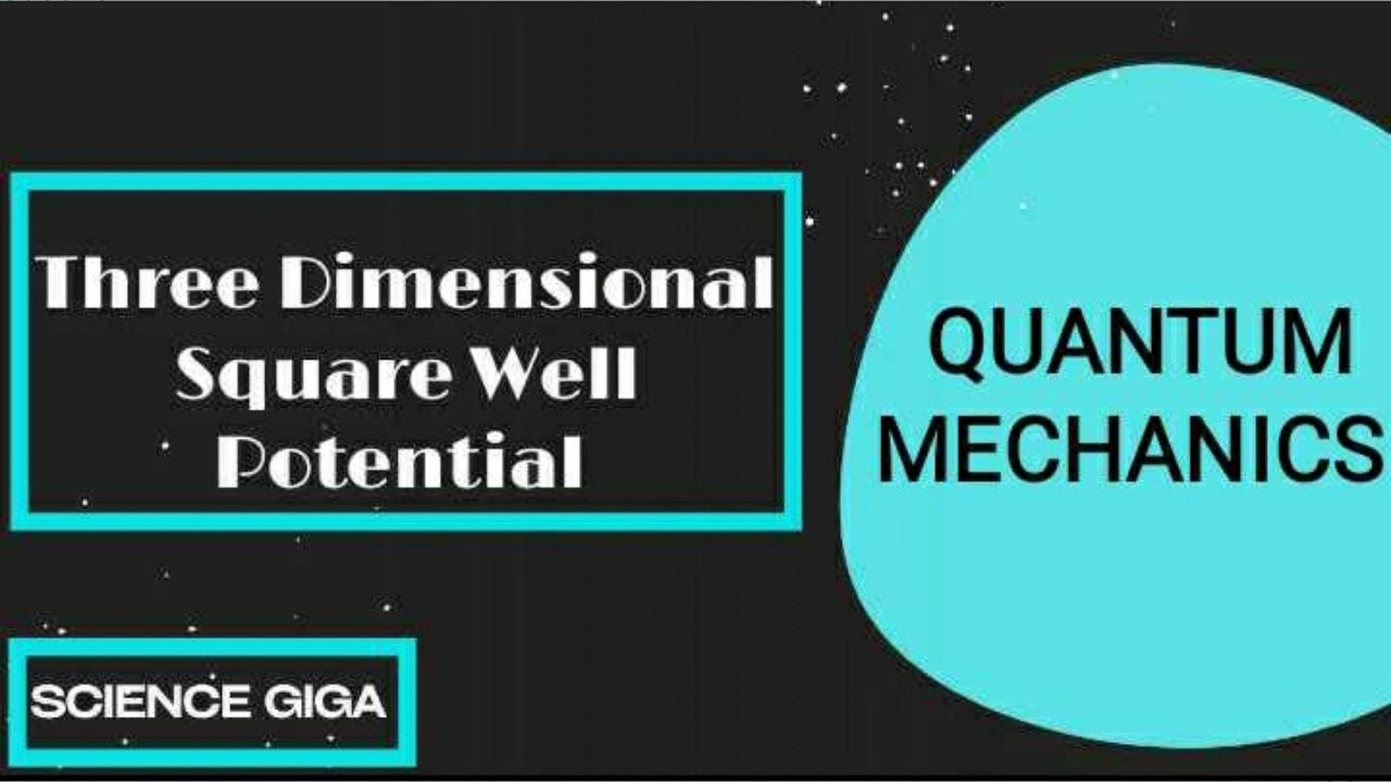 Three Dimensional Square Well Potential | Infinite Square Well ...