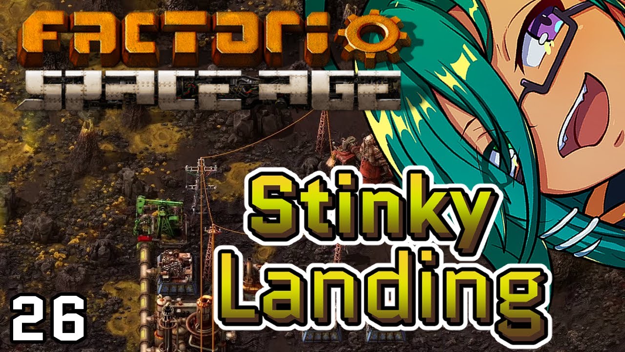 Landing on the rotten egg planet! | 26 | Factorio Space Age - YouTube