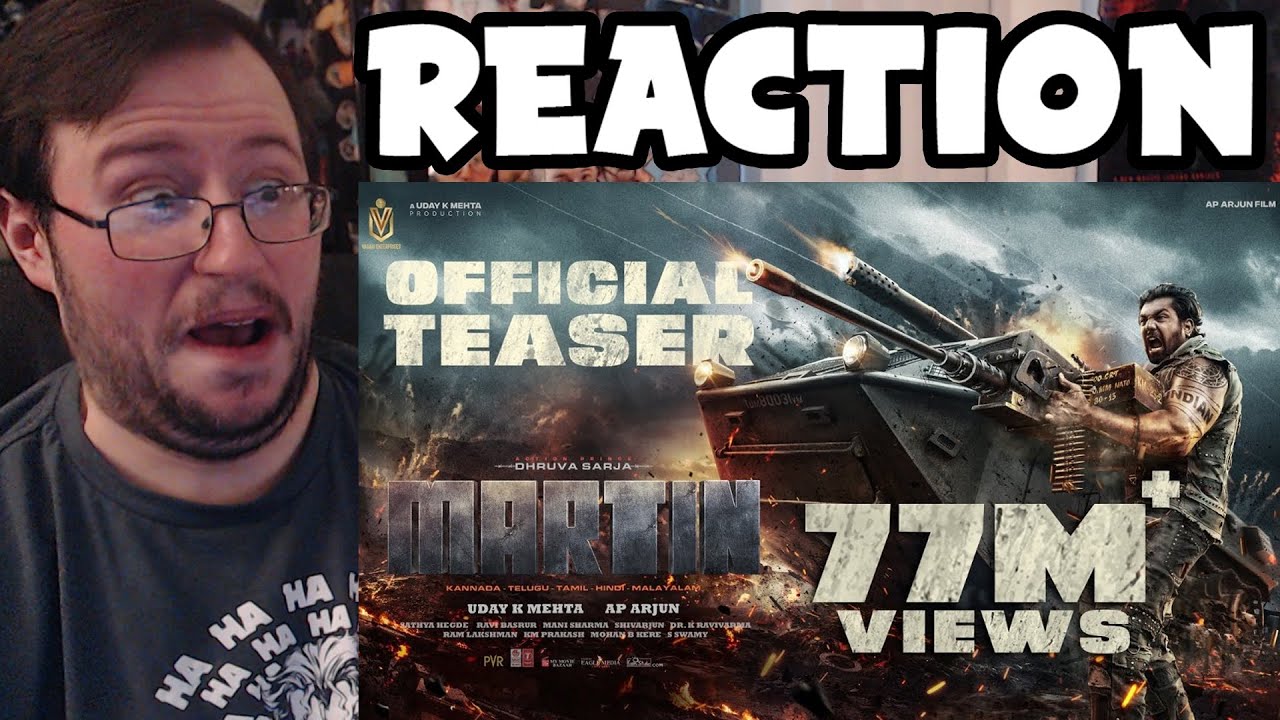 Gor's "Martin" Teaser Trailer REACTION (Dhruva Sarja | AP Arjun | Uday ...