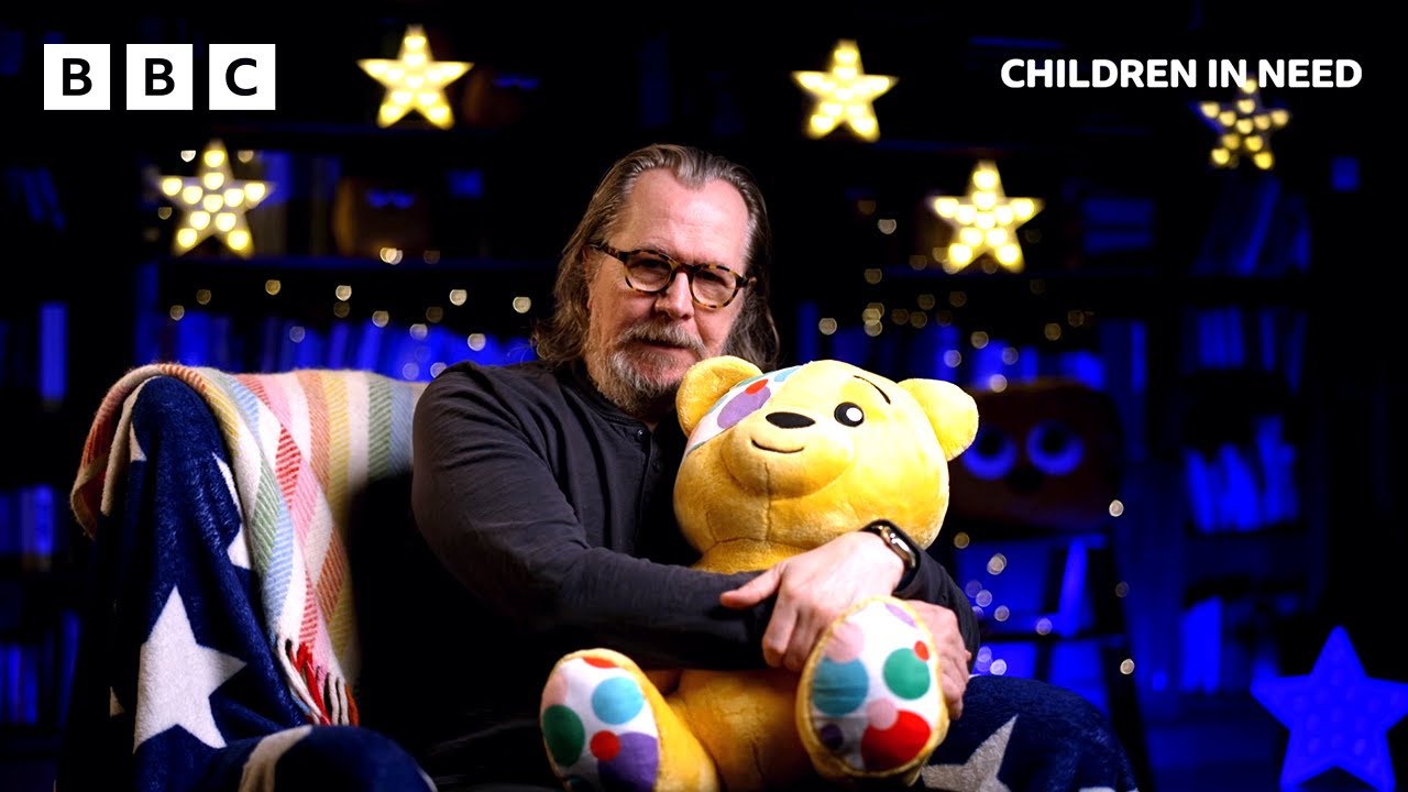 Gary Oldman reads a special CBeebies Bedtime Story 🥰 | Children in Need ...