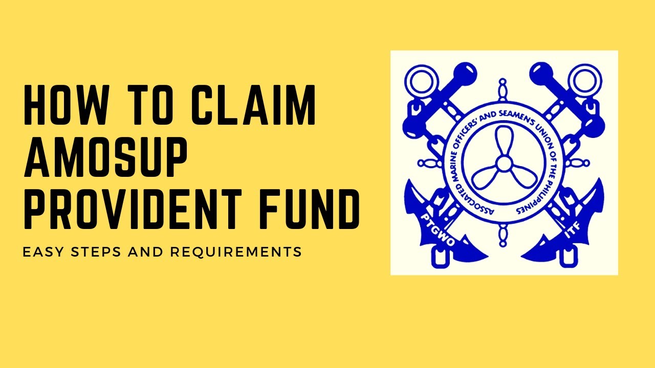 QUICK STEP BY STEP HOW TO CLAIM AMOSUP PRUVIDENT FUND - YouTube