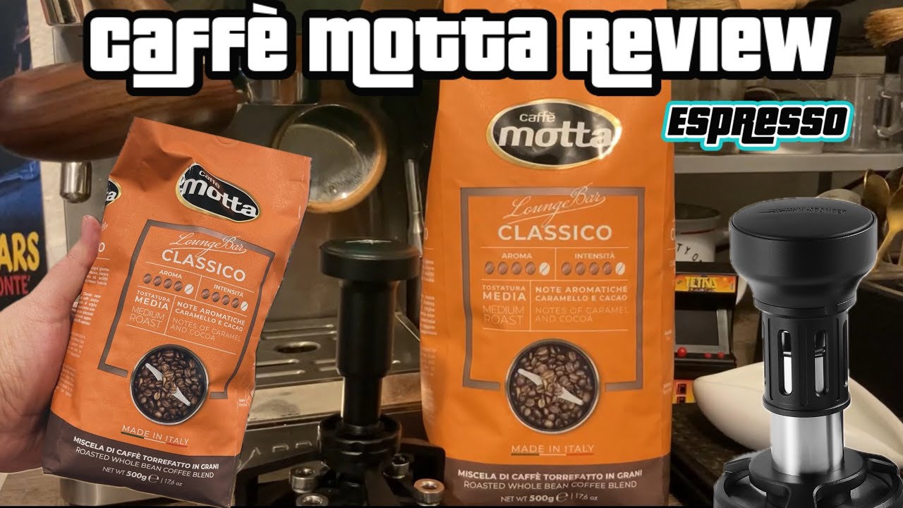Caffè Motta "Lounge Bar" Review Italian roasted blend Brazilian Arabica ...