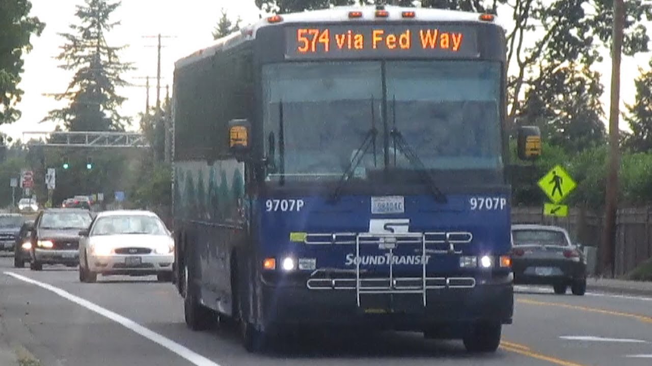 Sound Transit 2005 MCI D4500 - 9707 - YouTube